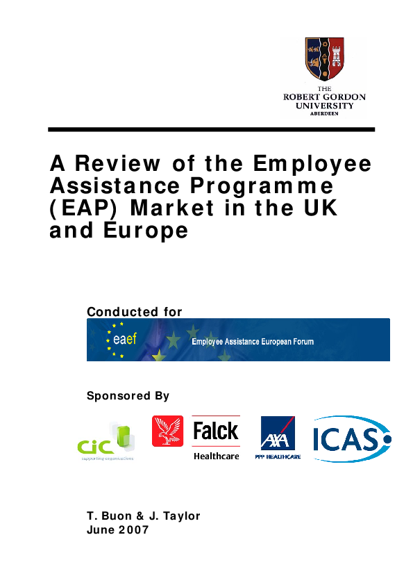 (PDF) A Review of the EAP Market in the United Kingdom and Europe