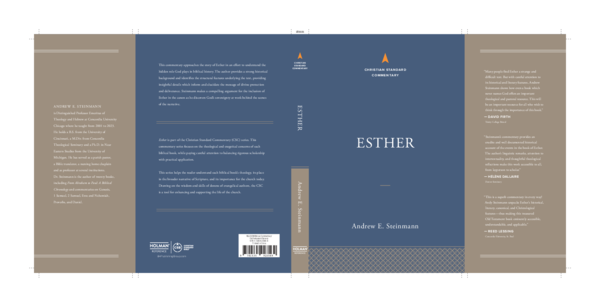 (PDF) Esther, Christian Standard Commentary (Nashville: Lifeway, 2024).