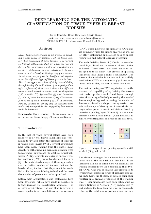 Pdf Automated Tissue Classification In Breast Biopsies