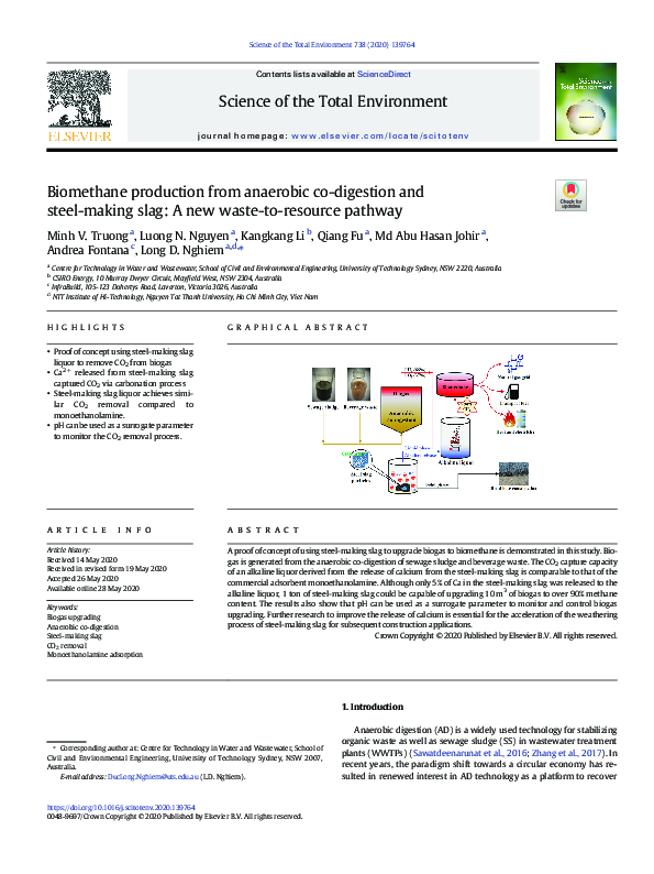 Pdf Biomethane Production From Anaerobic Co Digestion Of Manure And Energy Crops A