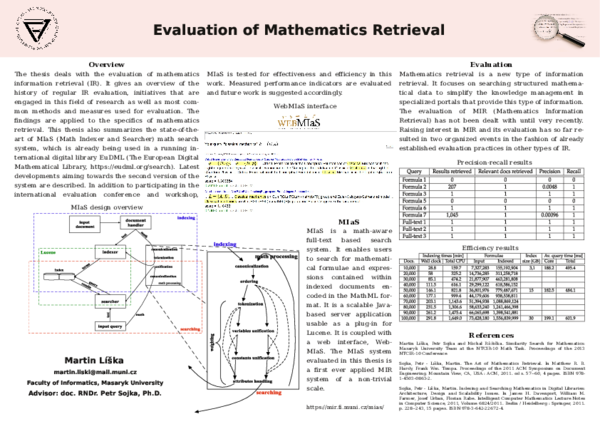(PDF) Evaluation of Mathematics Retrieval