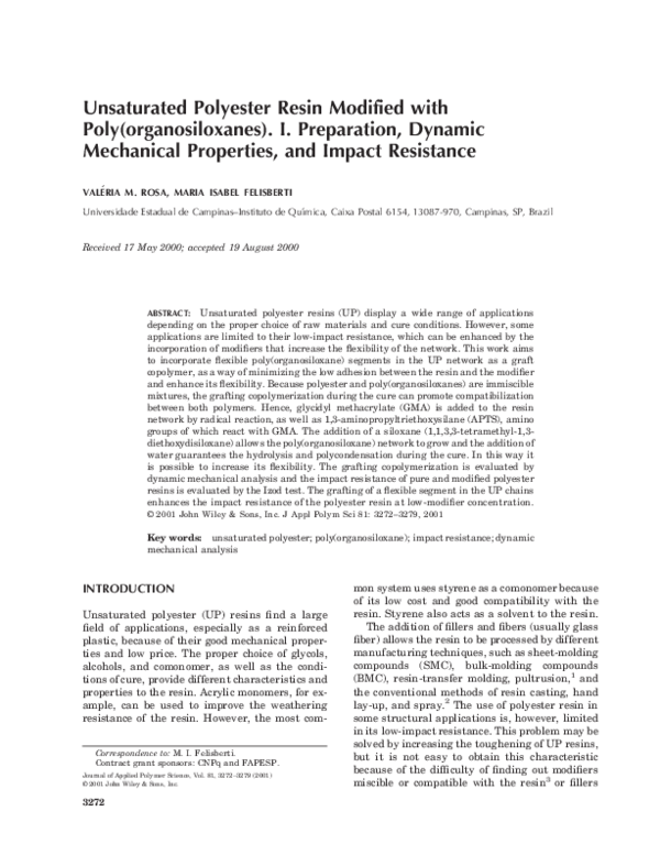 (PDF) Unsaturated polyester resin modified with poly(organosiloxanes ...