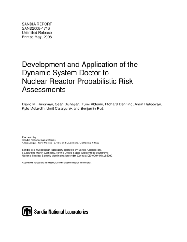 (PDF) Development and application of the dynamic system doctor to ...