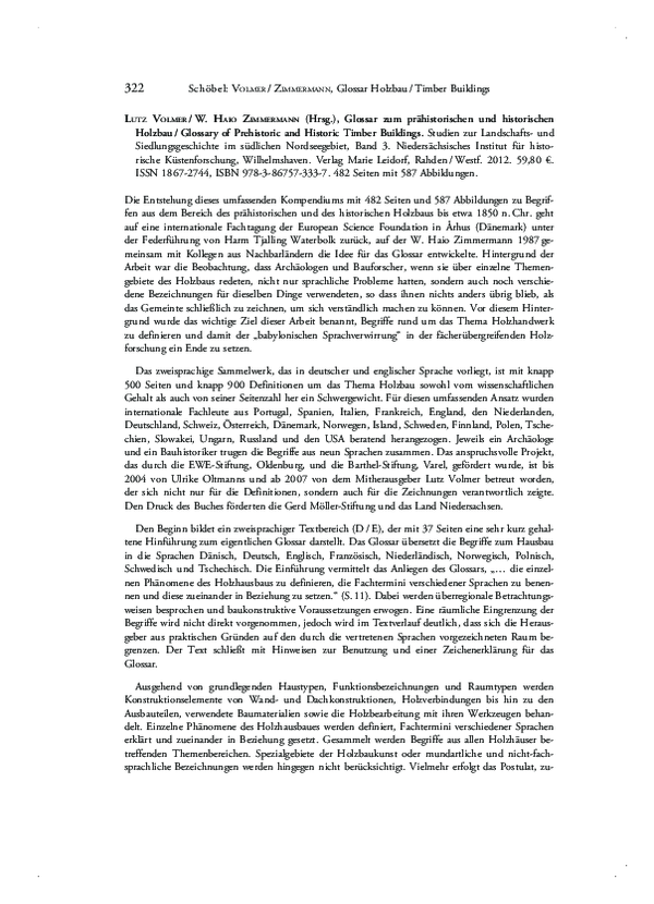 (PDF) Lutz Volmer / W. Haio Zimmermann (Hrsg.), Glossar zum ...