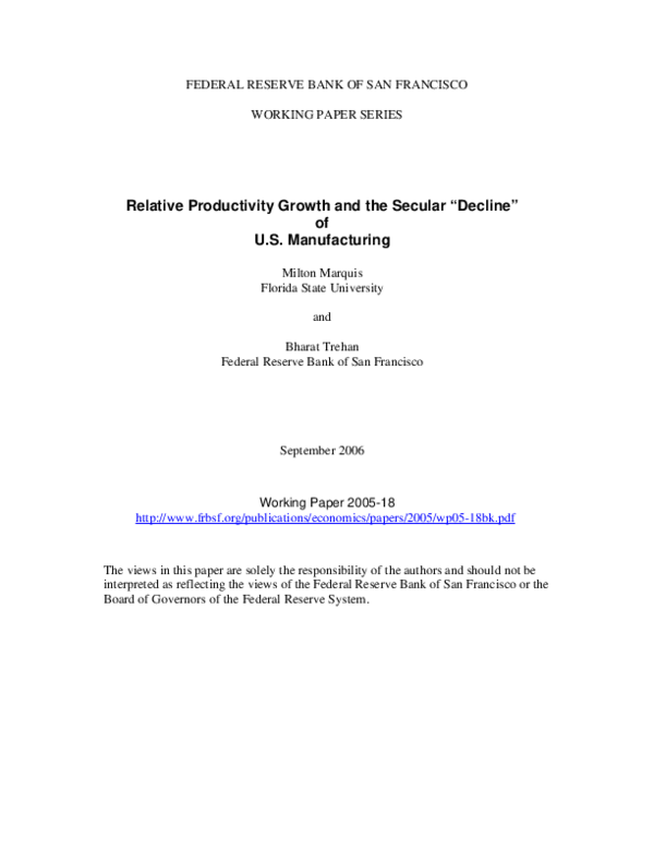 (PDF) Working Paper wrapper page