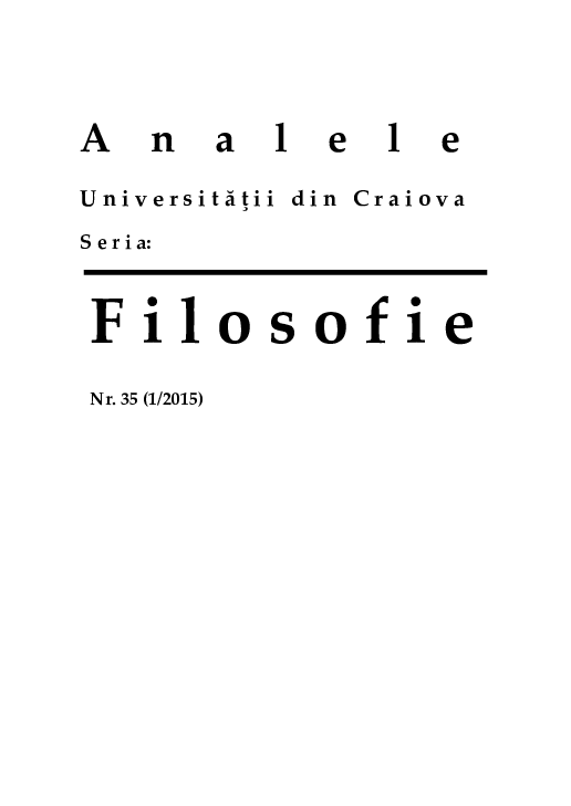 (PDF) Analele Universității Din Craiova. Seria Filosofie, 35(1), 2015