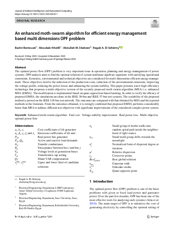 (PDF) An enhanced moth-swarm algorithm for efficient energy management based multi dimensions ...