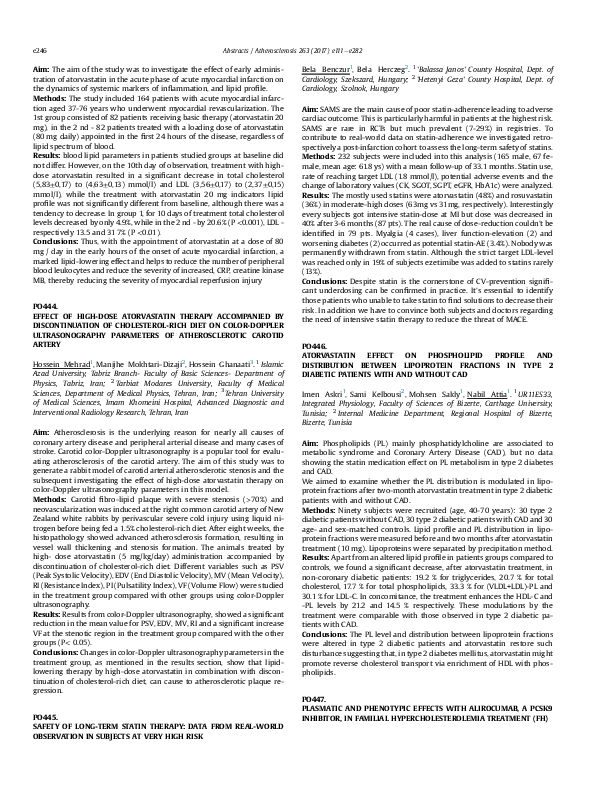 (PDF) Safety of long-term statin therapy: Data from real-world ...
