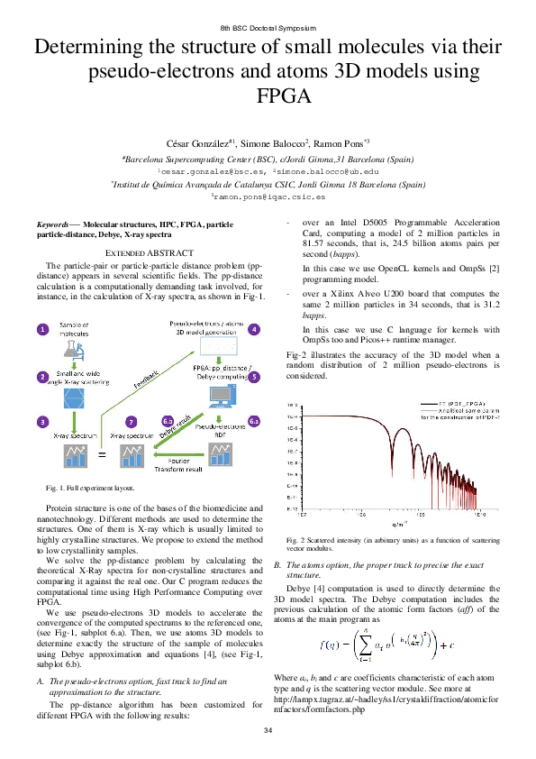 (PDF) Determining the structure of small molecules via their pseudo ...