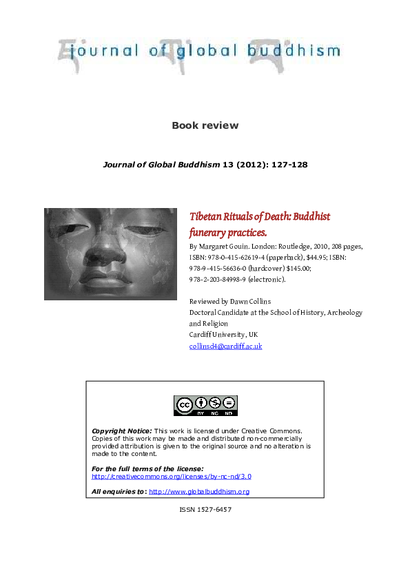 (PDF) Tibetan Rituals of Death