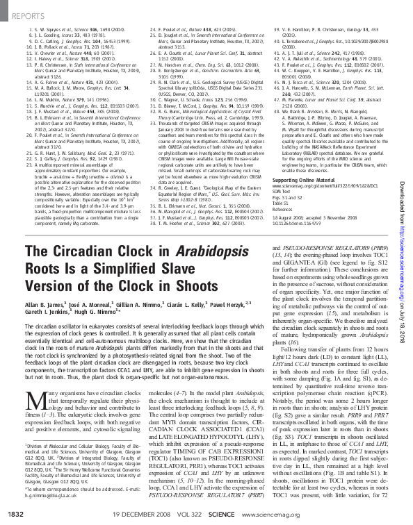 (PDF) Surface and crater‐exposed lithologic units of the Isidis Basin ...