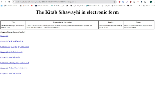 (PDF) simona olivieri _the kitāb sībawayhi in electronic form