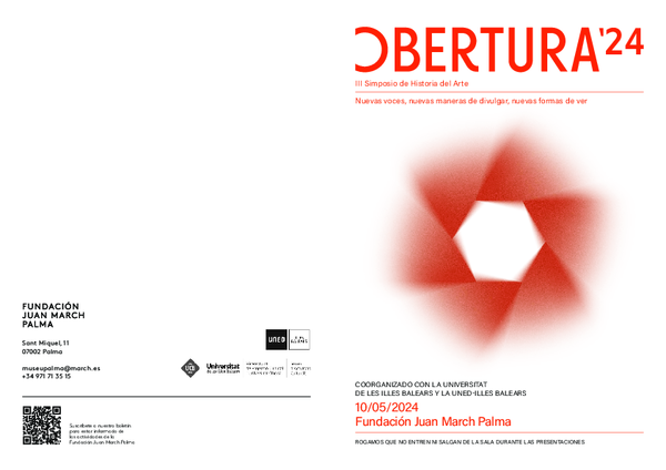 (PDF) Programa definitivo del Tercer Simposio de Historia del Arte de la Fundación Juan March de ...
