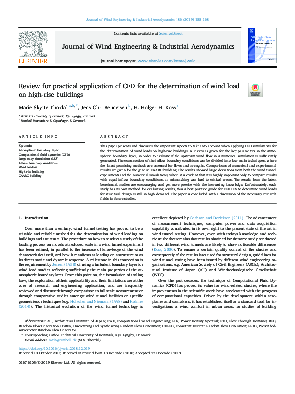 (PDF) Review for practical application of CFD for the determination of ...