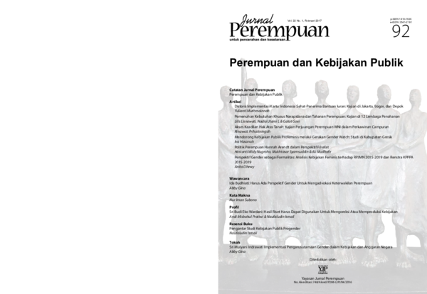 (PDF) Perempuan dan Kebijakan Publik