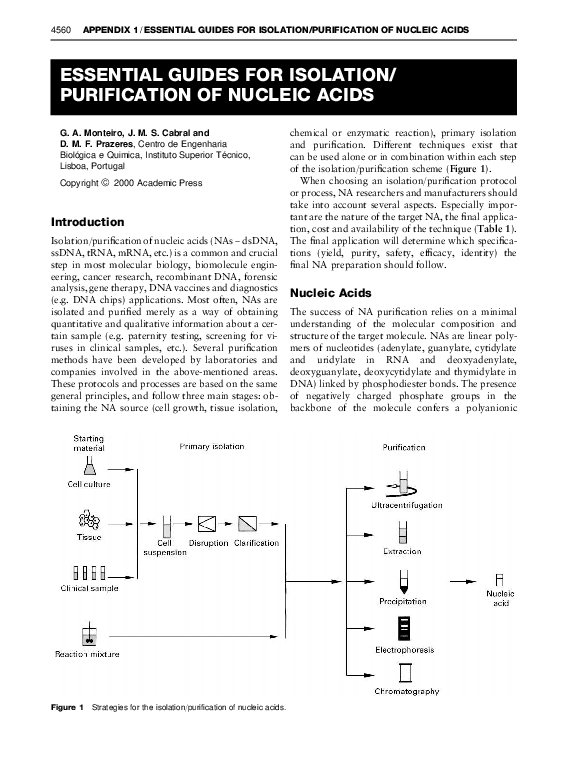 (PDF) Appendix 1. Essential Guides for Isolation/Purification of ...