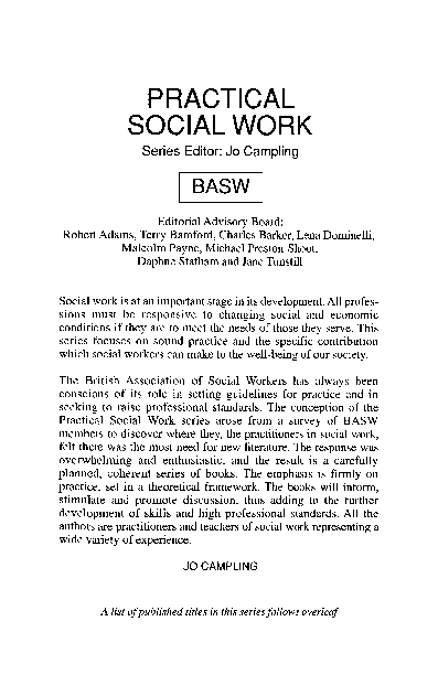 (PDF) Anti-Racist Social Work