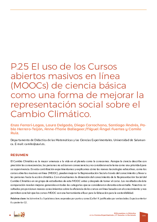 (PDF) El uso de los Cursos abiertos masivos en línea (MOOCs) de ciencia básica como una forma de ...