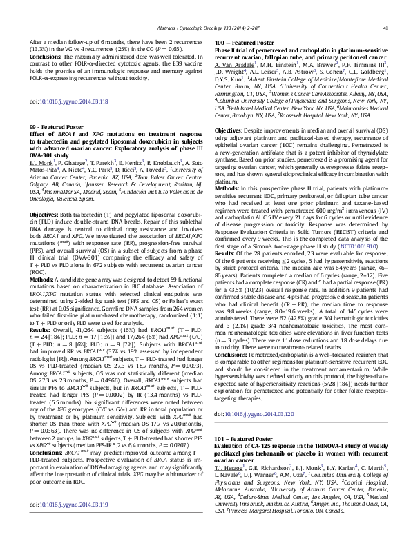 (PDF) Phase II trial of pemetrexed and carboplatin in platinum ...