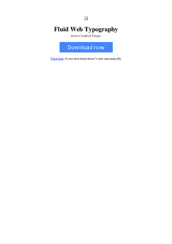 (PDF) Fluid Web Typography