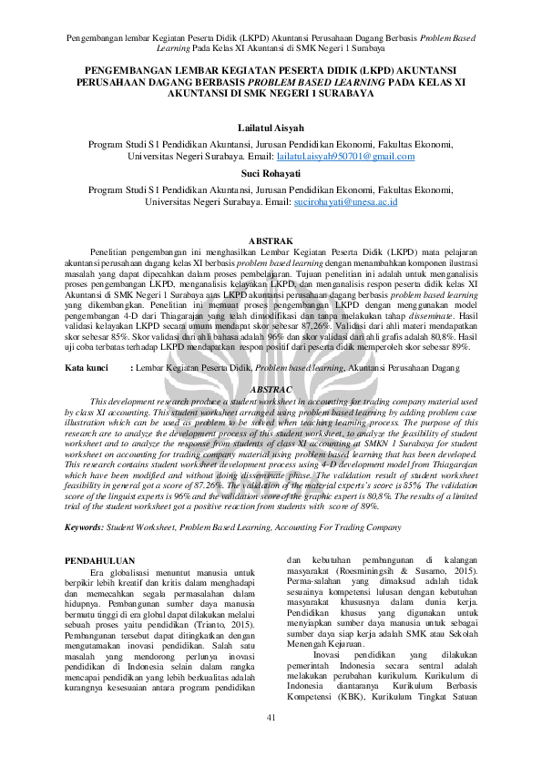 (PDF) Pengembangan Lembar Kegiatan Peserta Didik (LKPD) Akuntansi ...