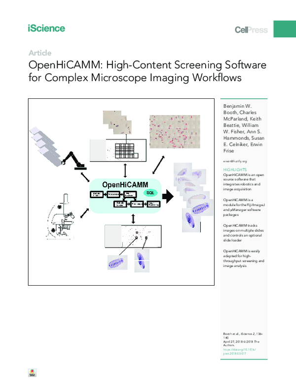 (PDF) OpenHiCAMM: High-Content Screening Software for Complex ...