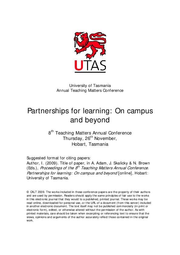 (PDF) Team teaching, real world experts, and student reflection: teaching and learning pedagogy ...