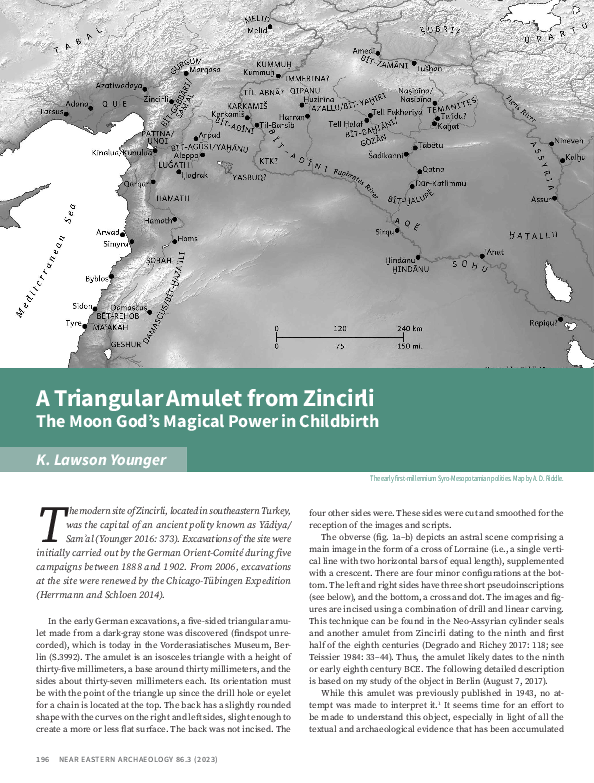 (PDF) Younger 2023 NEA Triangular Amulet ocr