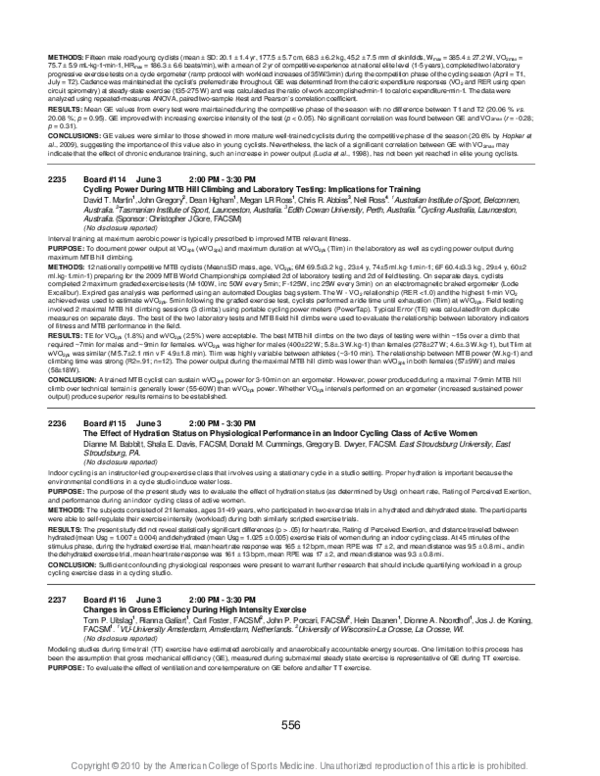 (PDF) The Effect of Hydration Status on Physiological Performance in an ...