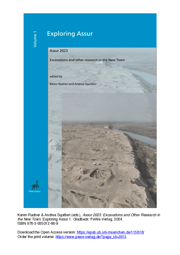 (PDF) 2024 Assur 2023: Excavations and Other Research in the New Town ...