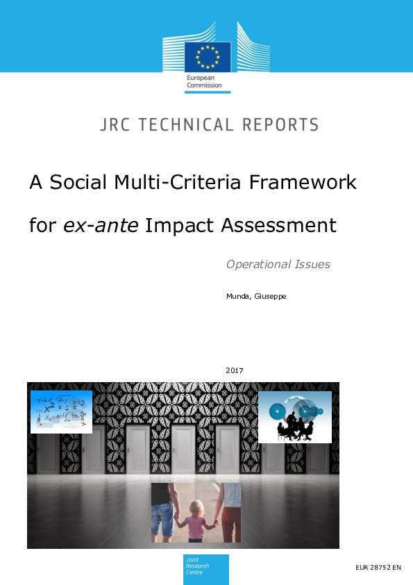 (PDF) A social multi-criteria framework for ex-ante impact assessment ...