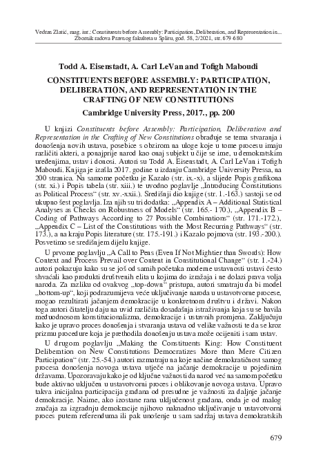 (PDF) Todd A. Eisenstadt, A. Carl LeVan and Tofigh Maboudi Constituents ...
