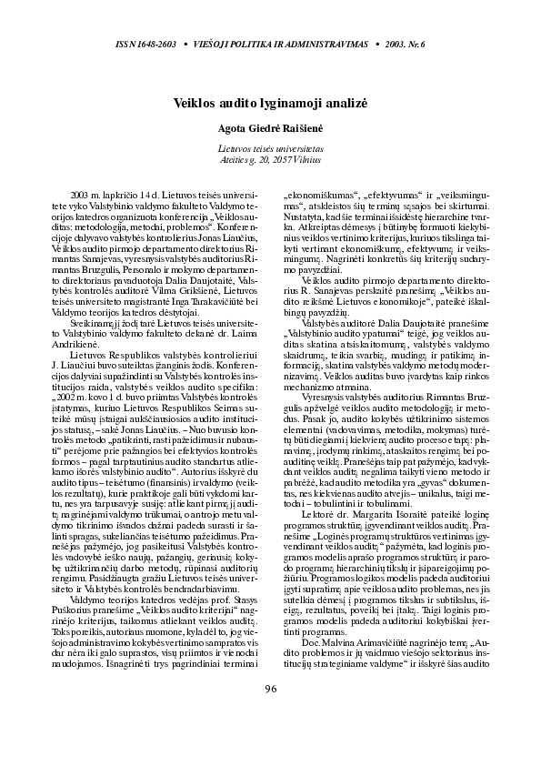 (PDF) Comparative Analysis of Performance Audit (PDF) Comparative Analysis of Performance Audit