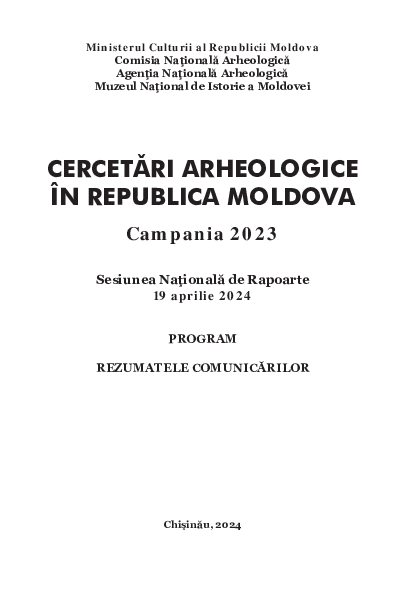 (PDF) Gheorghe POSTICĂ, Vlad VORNIC, Valeriu BUBULICI, MONOXILA DIN ...