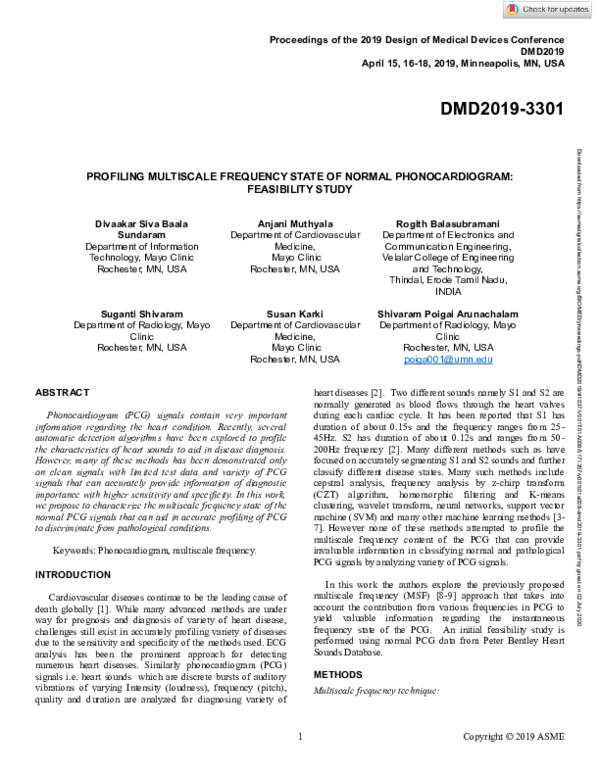 (PDF) Profiling Multiscale Frequency State of Normal Phonocardiogram ... (PDF) Profiling Multiscale Frequency State of Normal Phonocardiogram ...