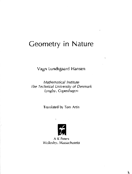 (PDF) Geometry in Nature