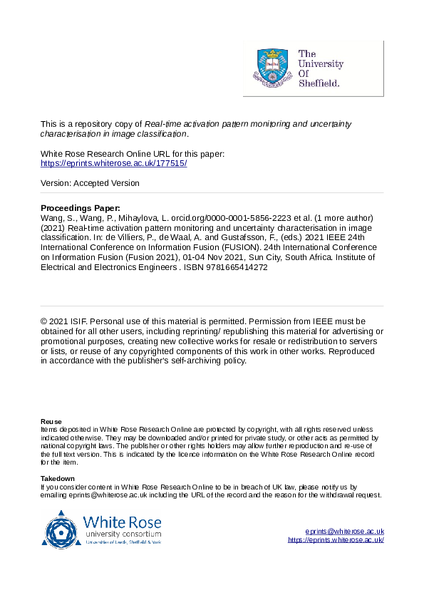 (PDF) Real-time Activation Pattern Monitoring and Uncertainty ...