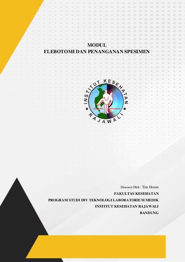 (PDF) A. MODUL SMT2 FLEBOTOMI