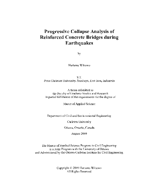 (PDF) Progressive collapse analysis of reinforced concrete bridges ...