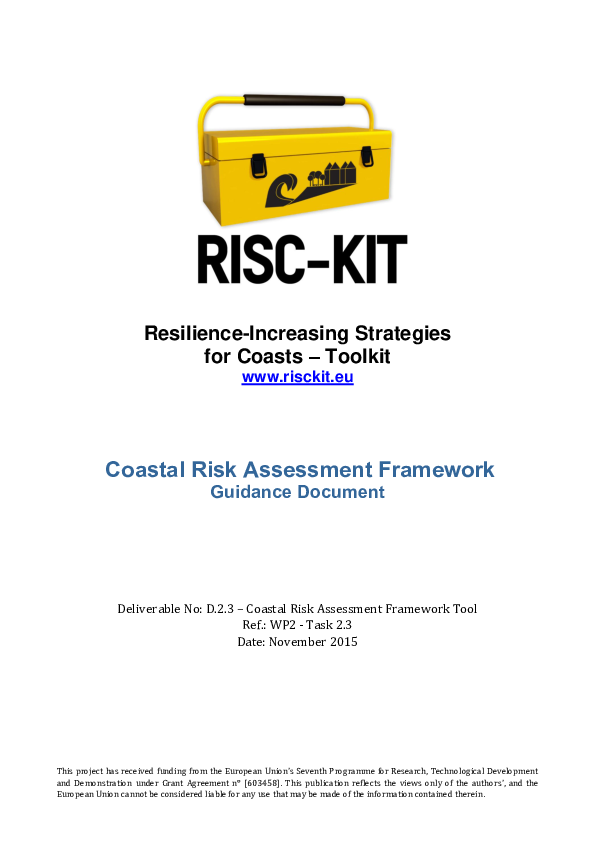 (PDF) Coastal Risk Assessment Framework Guidance Document