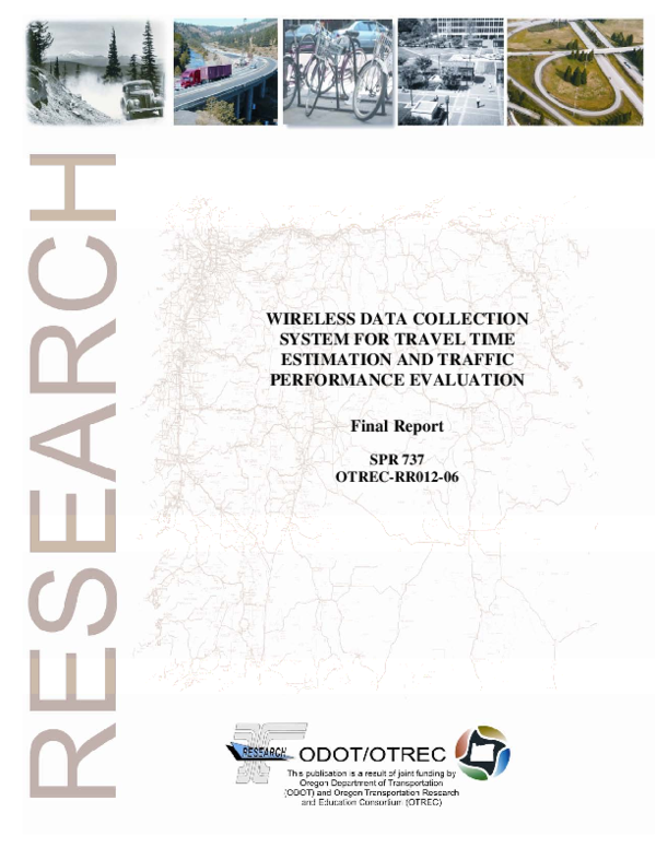 (PDF) Wireless Data Collection System for Travel Time Estimation and ...