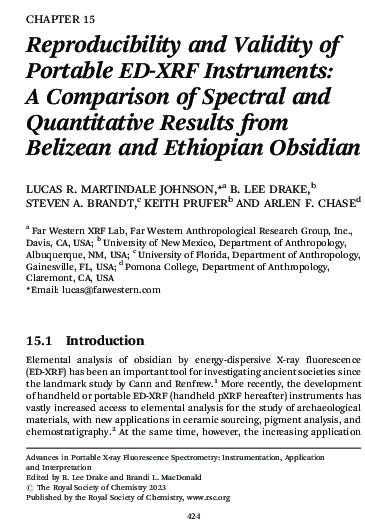 (PDF) Reproducibility and Validity of Portable ED-XRF Instruments: A ...
