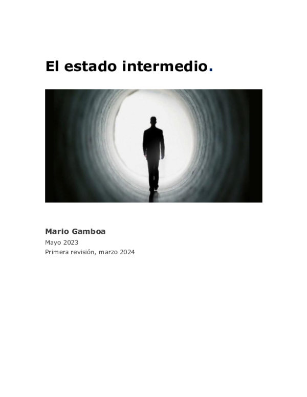 (PDF) El estado intermedio
