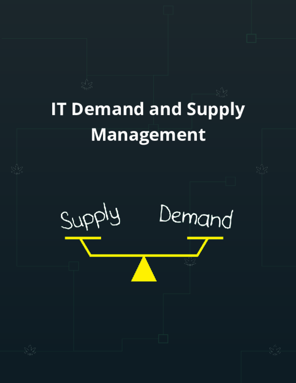 (PDF) IT Demand and Supply Management