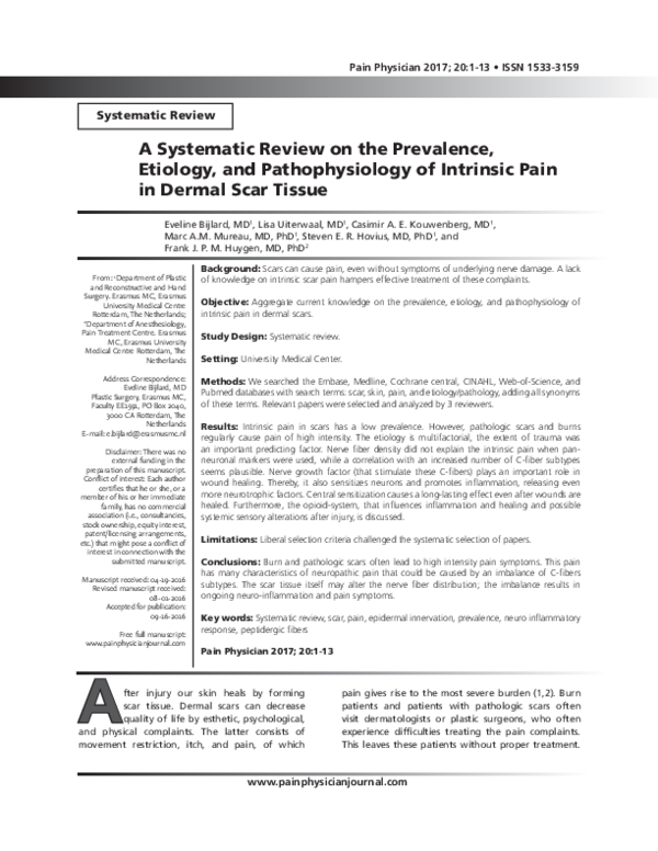 (PDF) A Systematic Review on the Prevalence, Etiology, and ...