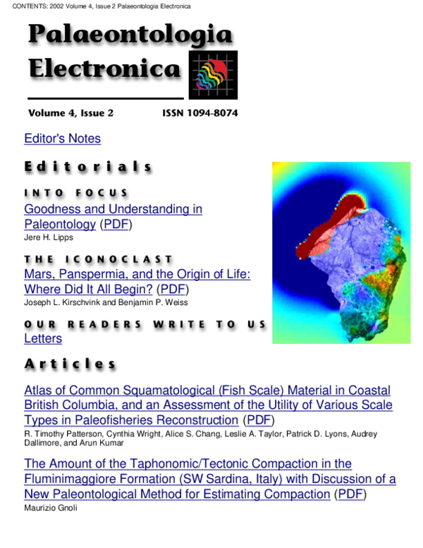 (PDF) Mars, Panspermia, and the Origin of Life: Where Did It All Begin ...