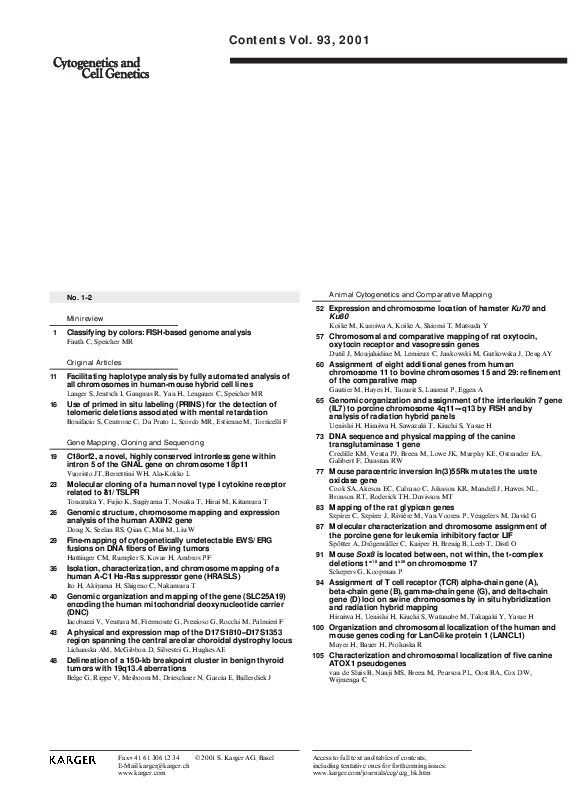 (PDF) Contents Vol. 93, 2001