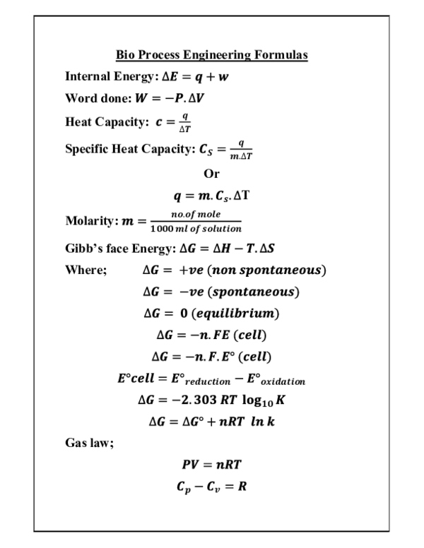 (PDF) Bio Process Engineering