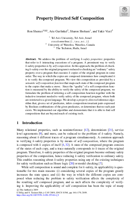 (PDF) Property-Directed Synthesis