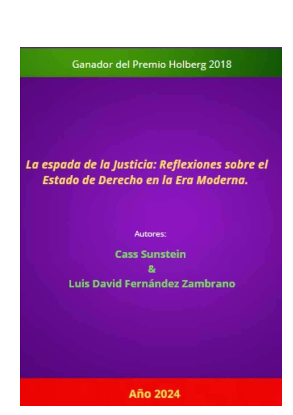 (PDF) ´´La espada de la justicia, reflexiones sobre el Estado de ...